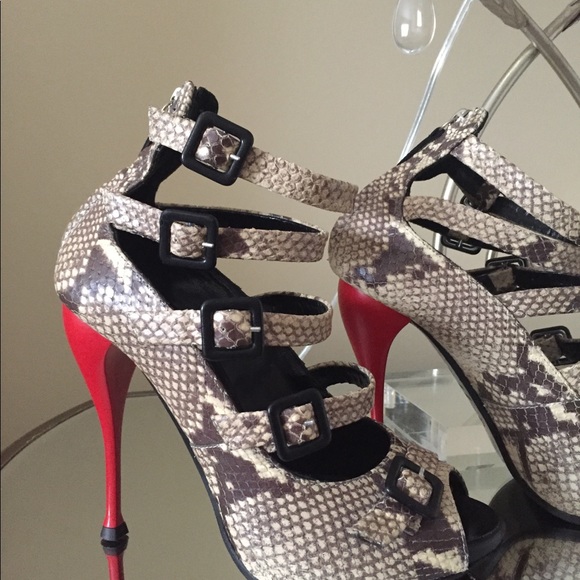 Giuseppe Zanotti | Shoes | Brand New Giuseppe Zanotti Snake Skin ...